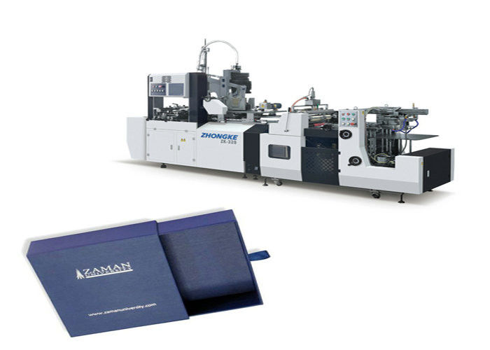 Economic Automatic Paper Box Making Machine Carton Box Manufacturing 